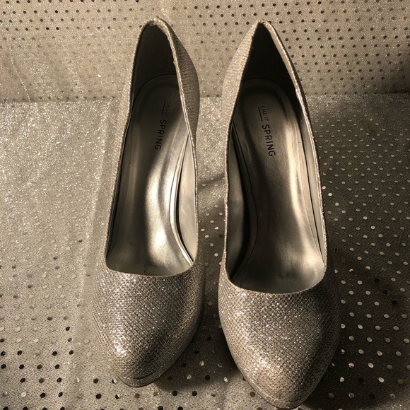 Call It Spring | Shoes | Silver Heels | Poshmark